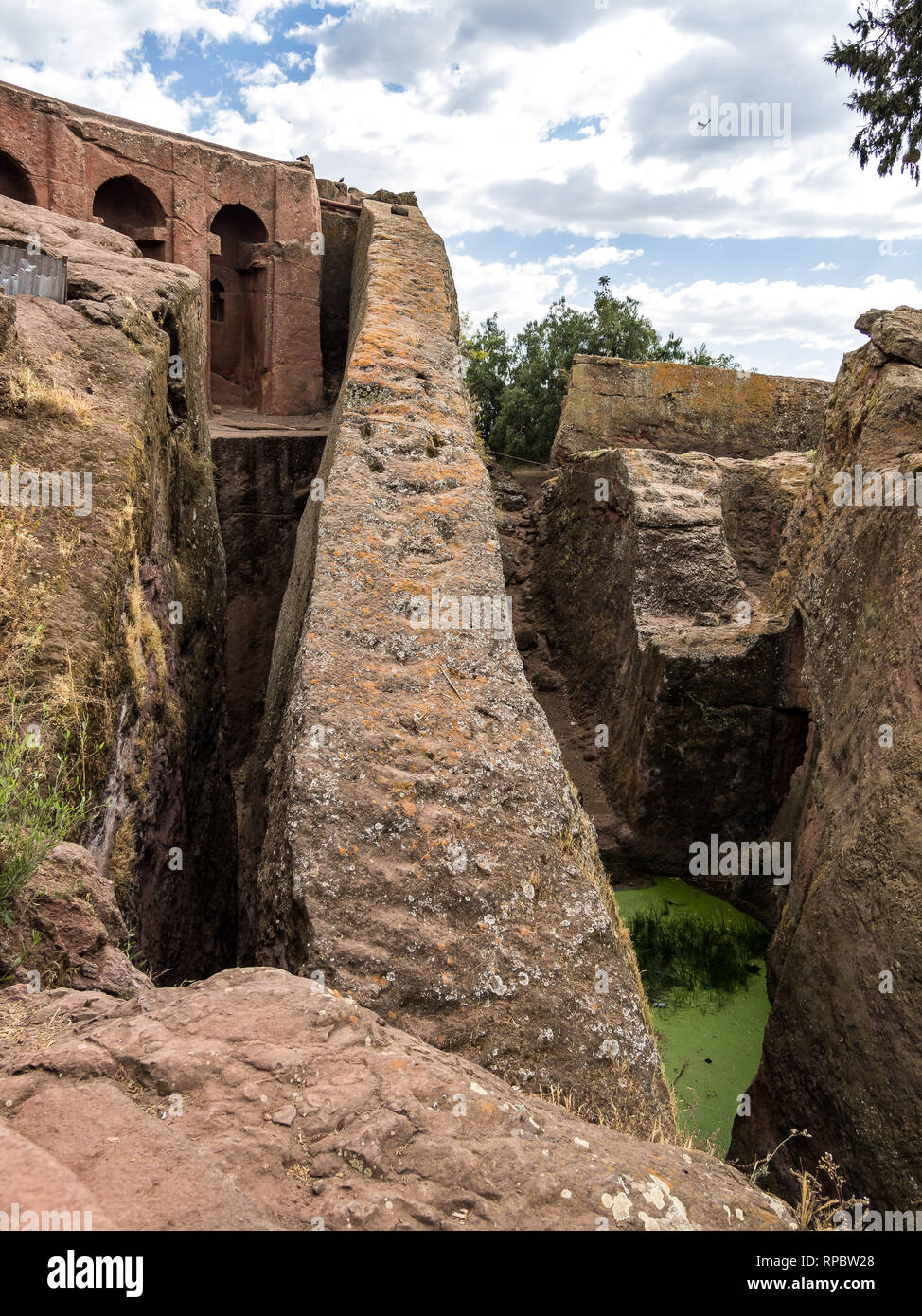 The Church of Gabriel-Rufael - Bete Gabriel-Rufael in Lalibela ...