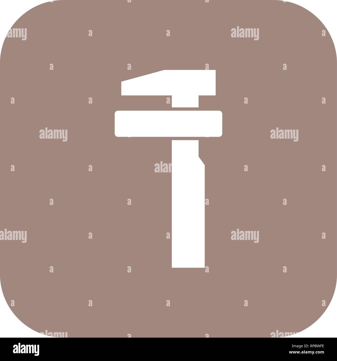 Vector Break Down Service Road Sign Icon Stock Vector Image & Art - Alamy