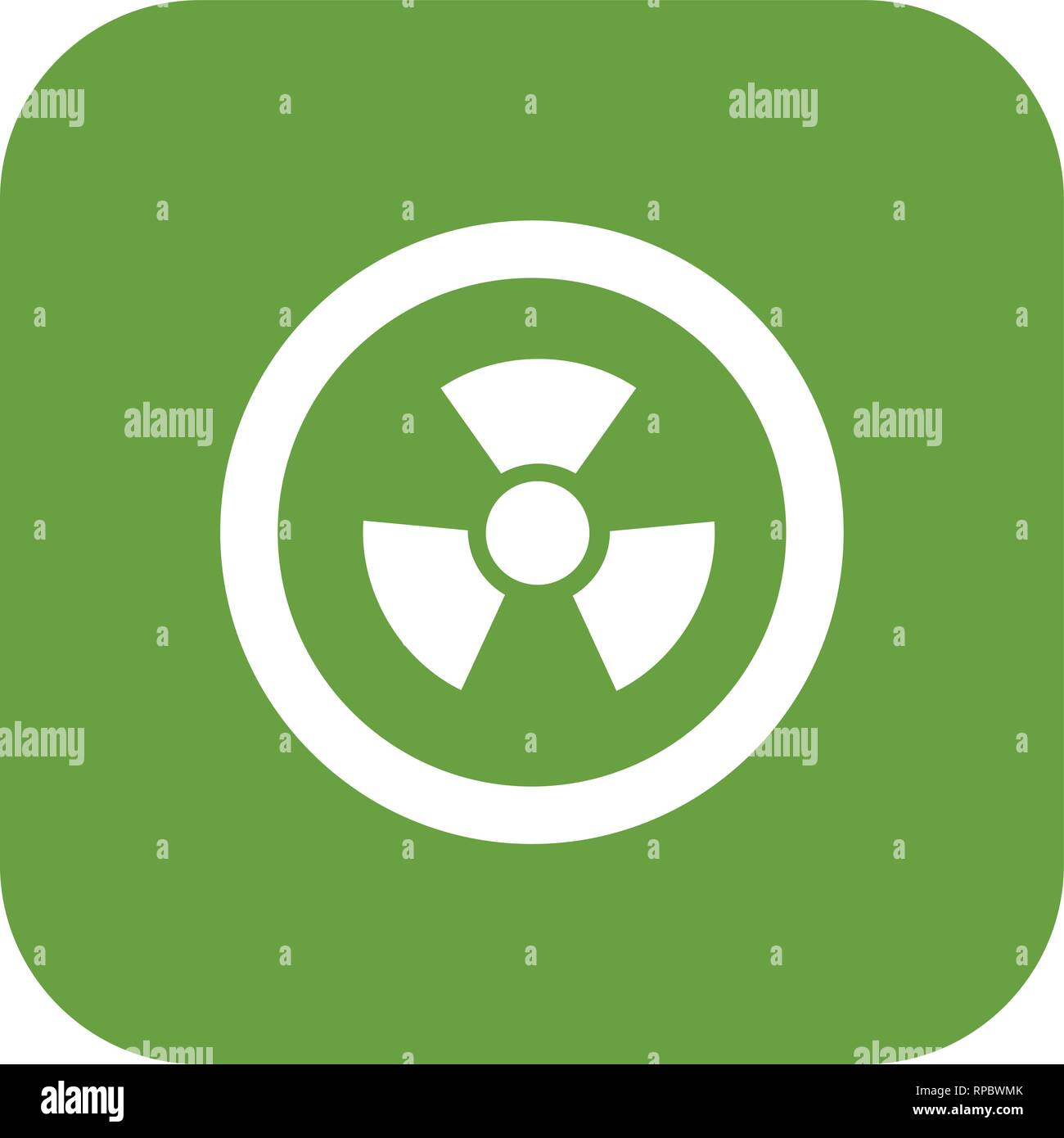 Vector Radio Active Road Sign Icon Stock Vector Image & Art - Alamy