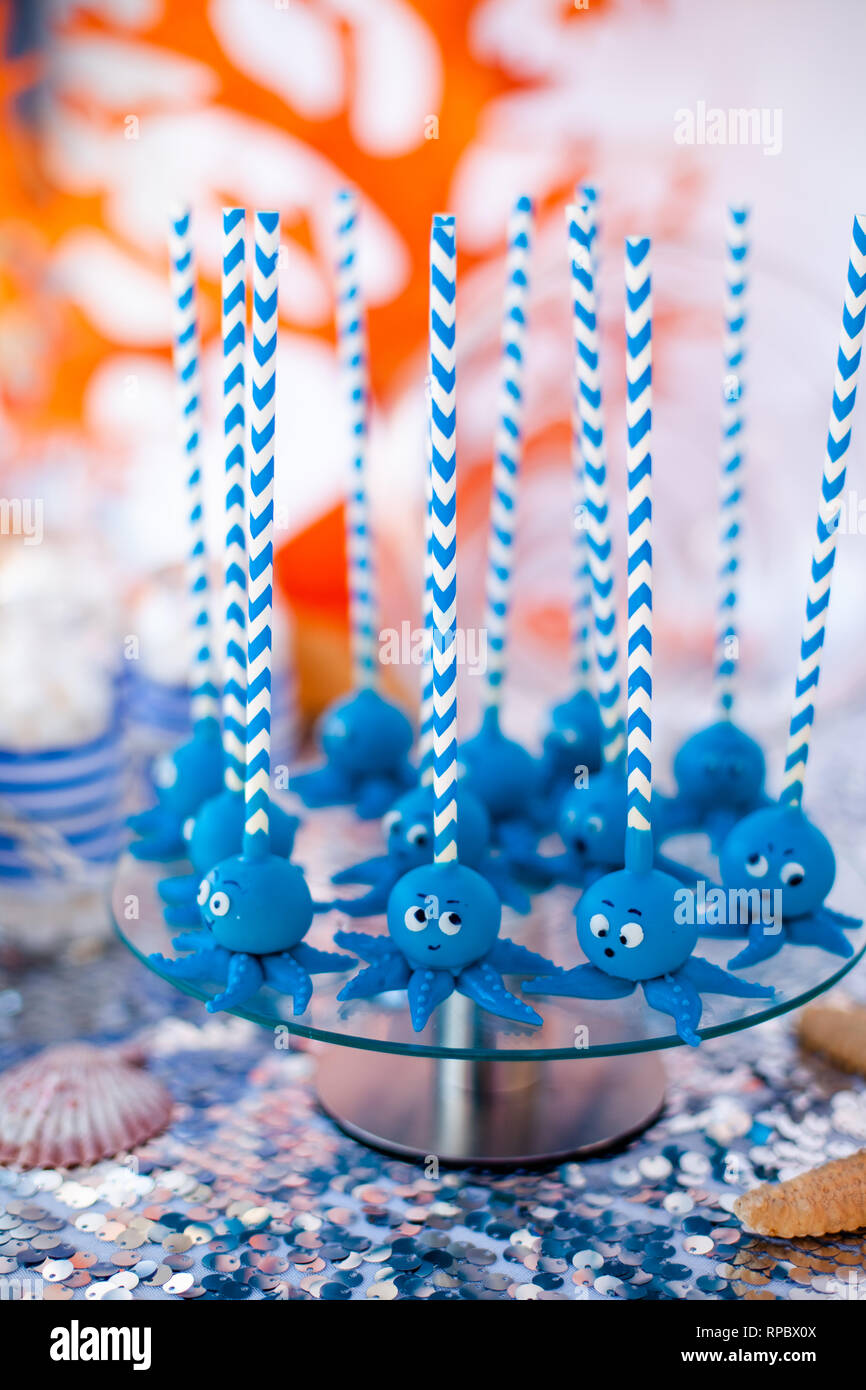 Octopus Cake Pops