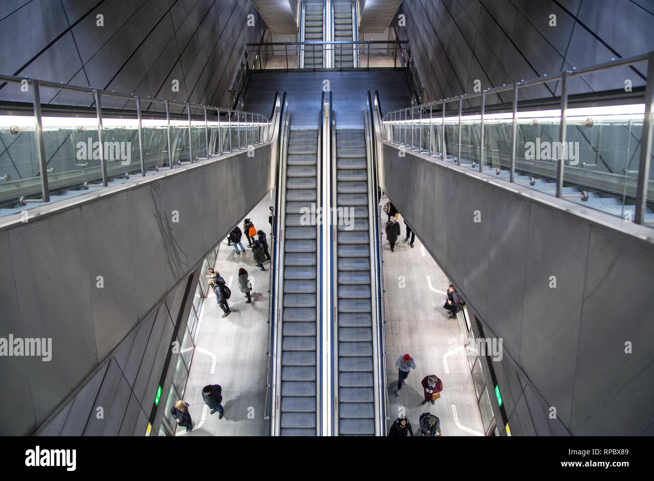 Forum metro station in Copenhagen, Denmark Stock Photo - Alamy