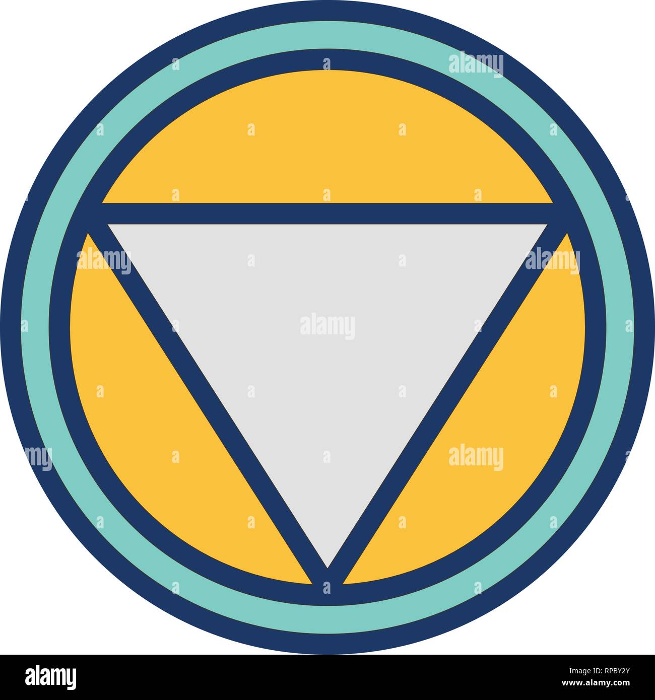 Vector Distance to stop Road Sign Icon Stock Vector Image & Art - Alamy