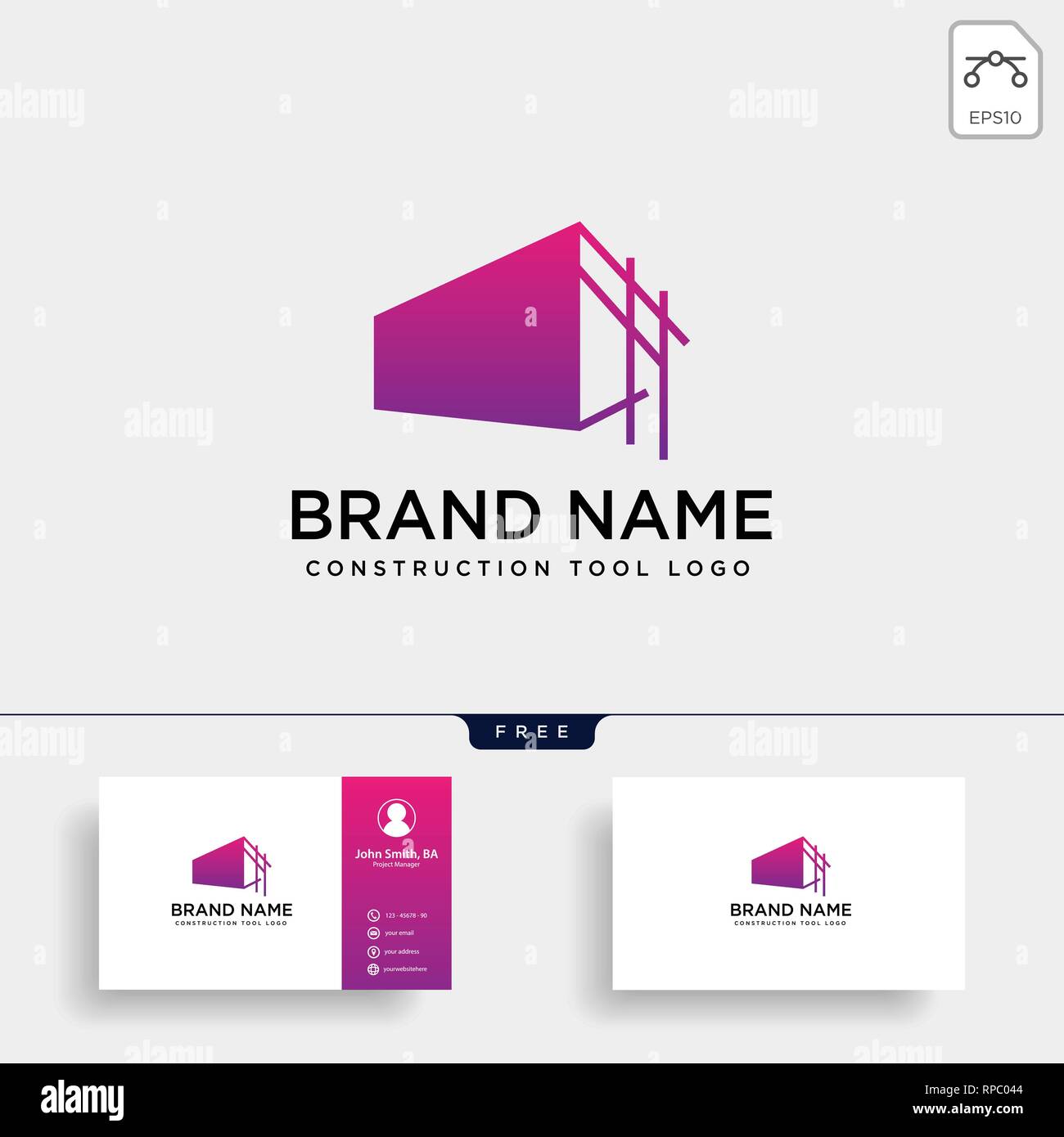 construction tools logo template vector illustration icon element ...