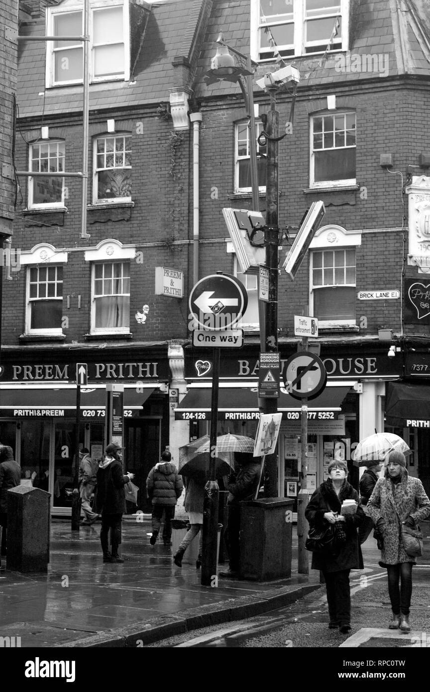 Street Scene East End London Stock Photo - Alamy