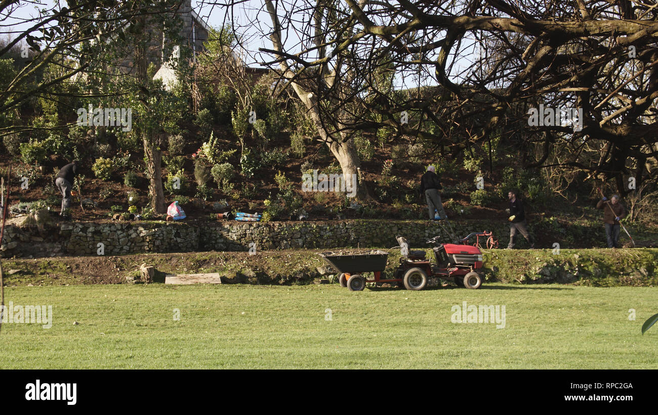 Planting in Spring for Summer Stock Photo - Alamy