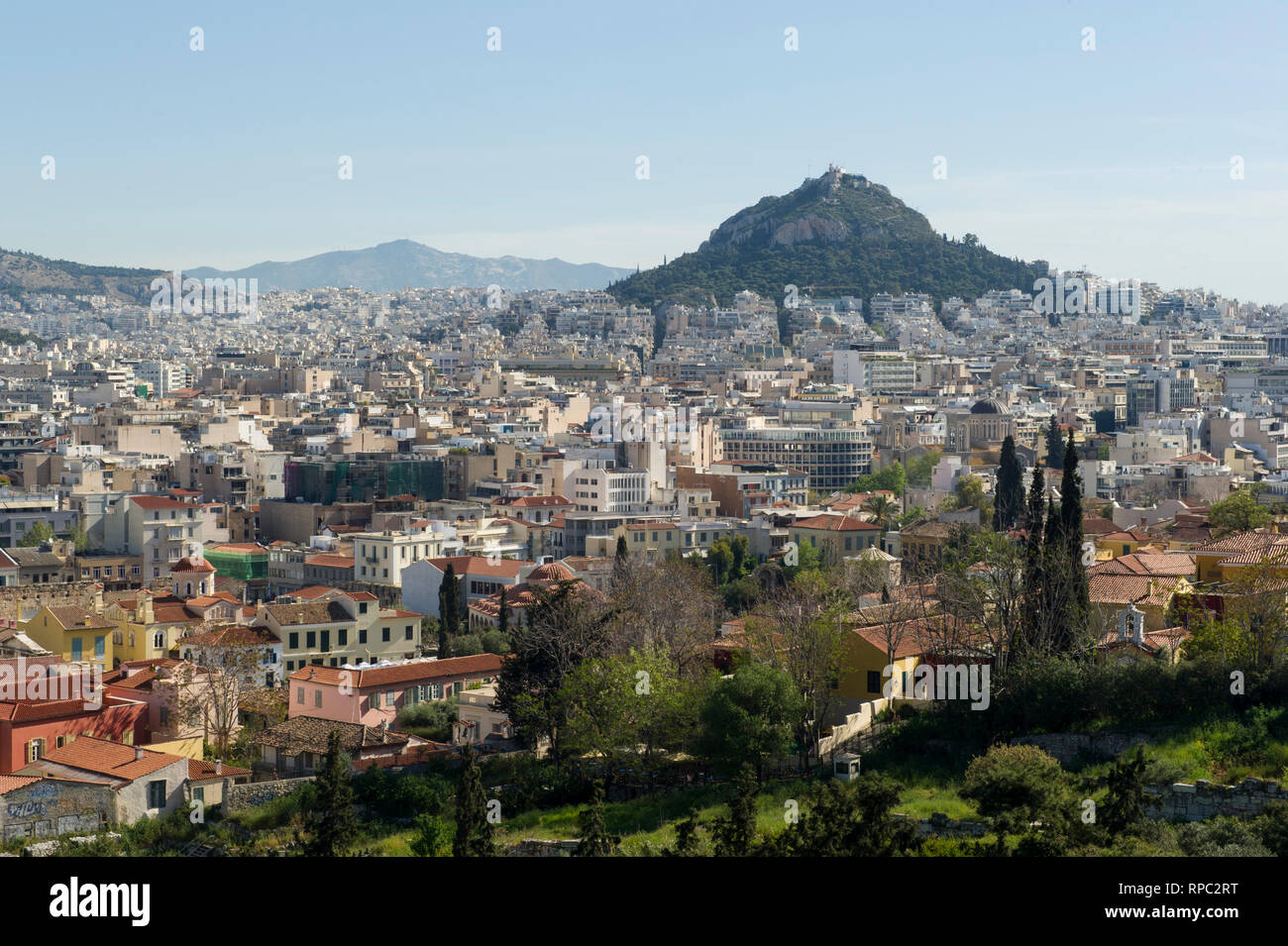 Greek acropolis view hi-res stock photography and images - Alamy