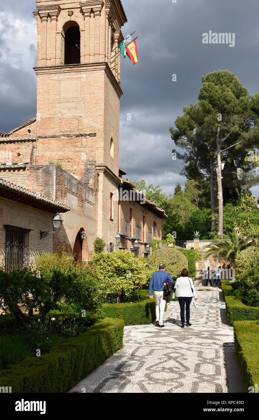 Parador hotel alhambra granada hi-res stock photography and images - Alamy