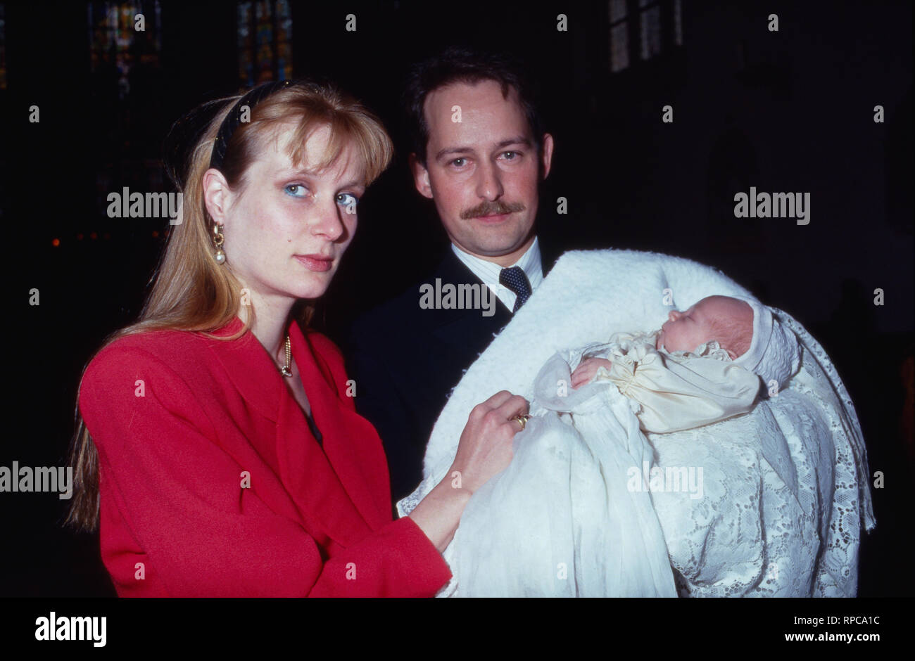 Rudolph Prinz von Croy mit Ehefrau Alexandra und dem Nachwuchs in ...