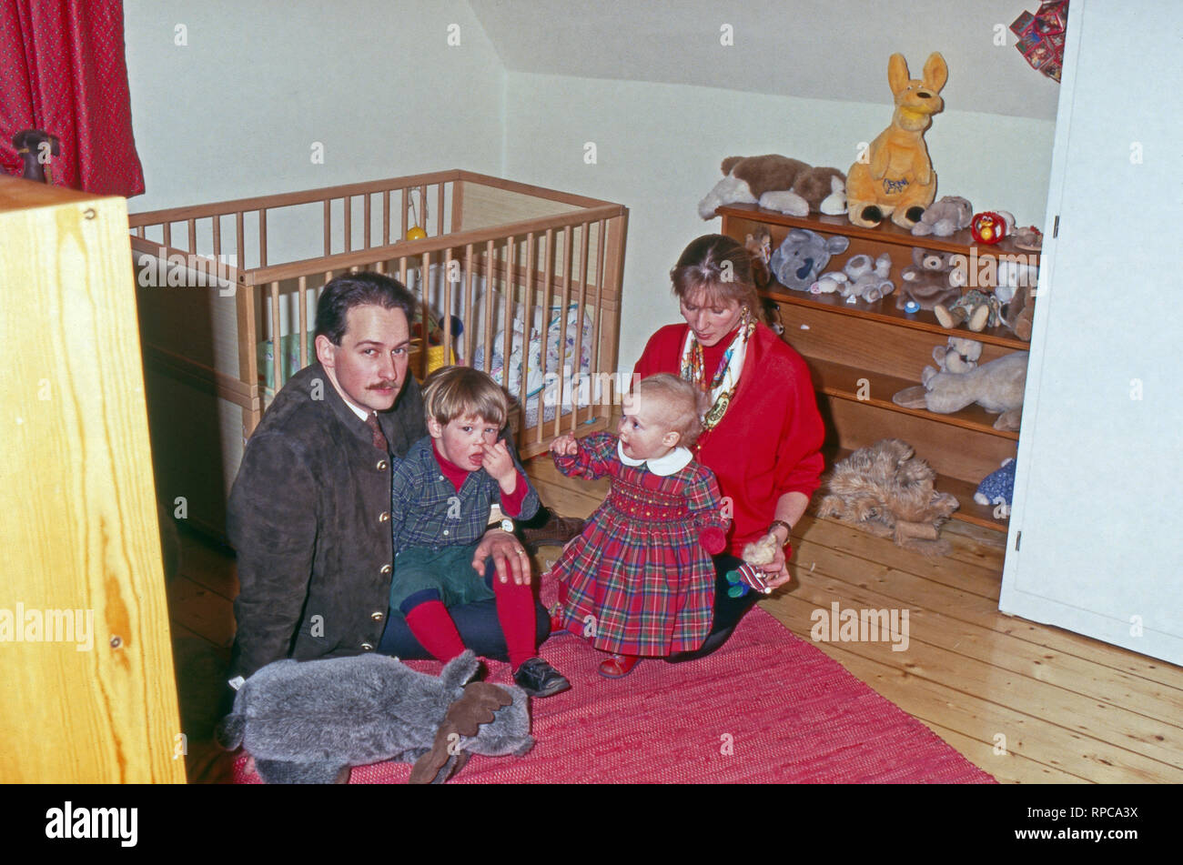 Rudolph Prinz von Croy mit Ehefrau Alexandra in Dülmen, Deutschland ...