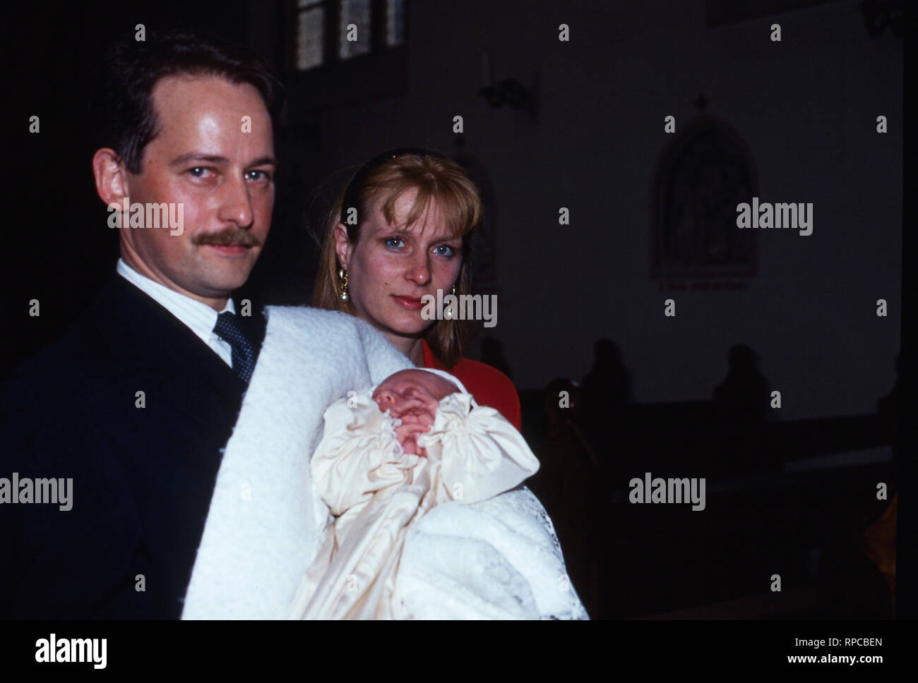 Rudolph Prinz von Croy mit Ehefrau Alexandra und dem Nachwuchs in ...