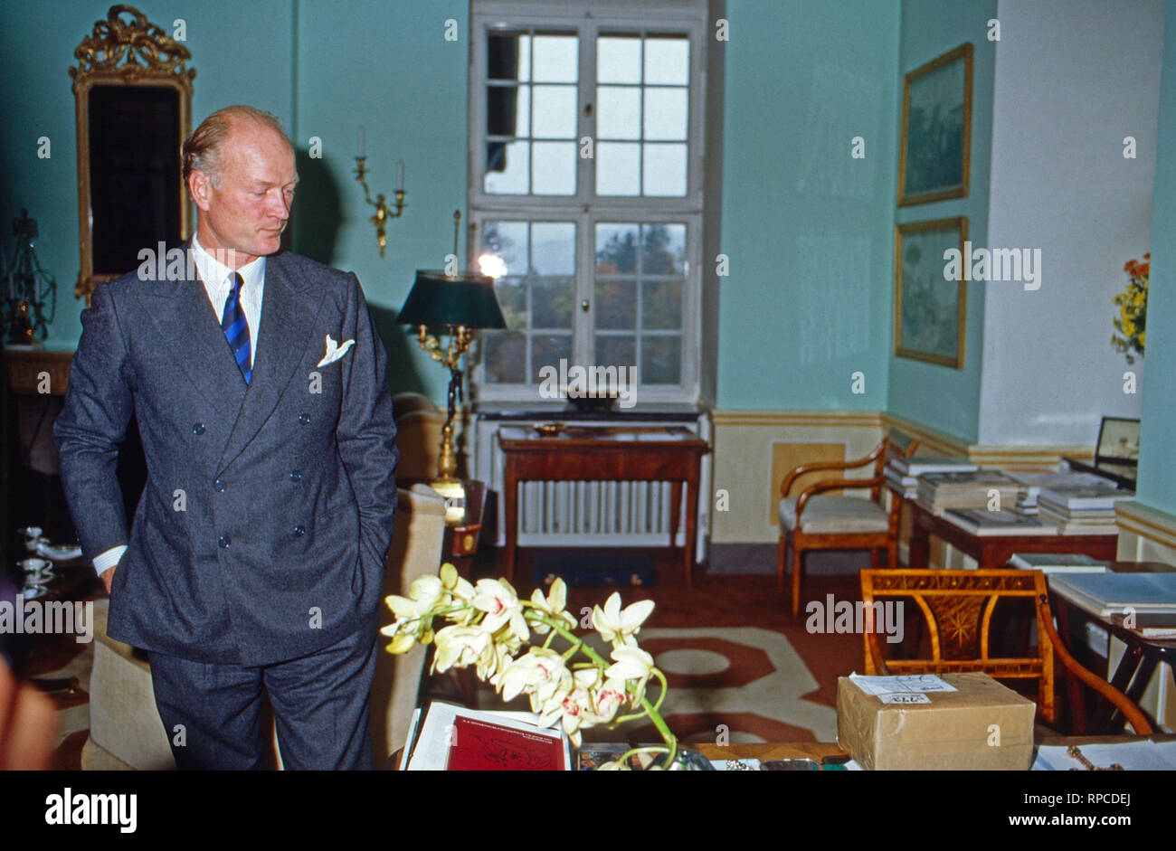 Richard Prinz zu Sayn-Wittgenstein-Berleburg auf Schloss Berleburg ...