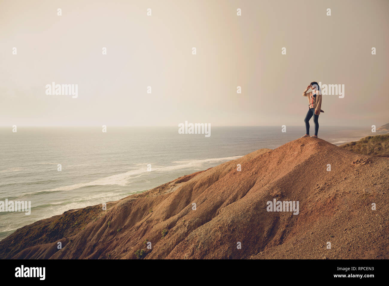 Clif top view hi-res stock photography and images - Alamy