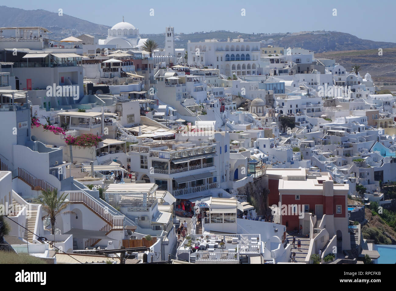 Fira cityscape hi-res stock photography and images - Alamy
