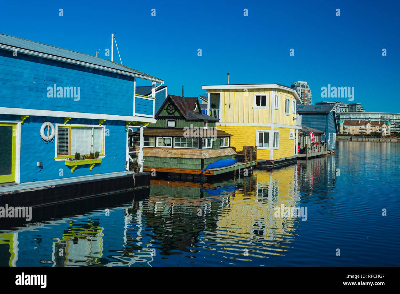 Blue floating house hi-res stock photography and images - Alamy
