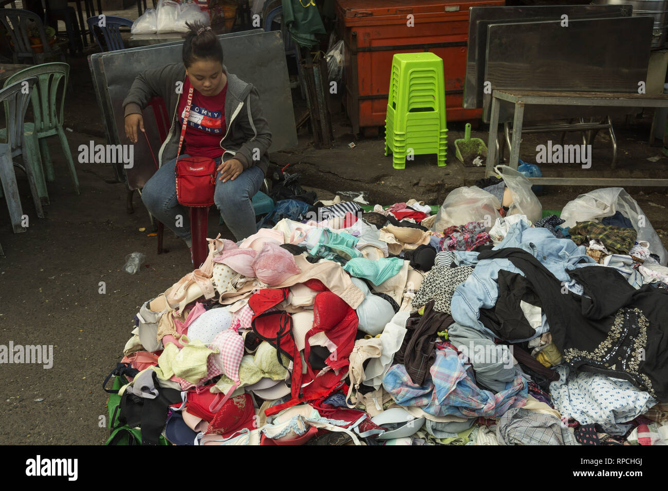 Poor pile textile wardrobe hi-res stock photography and images - Alamy