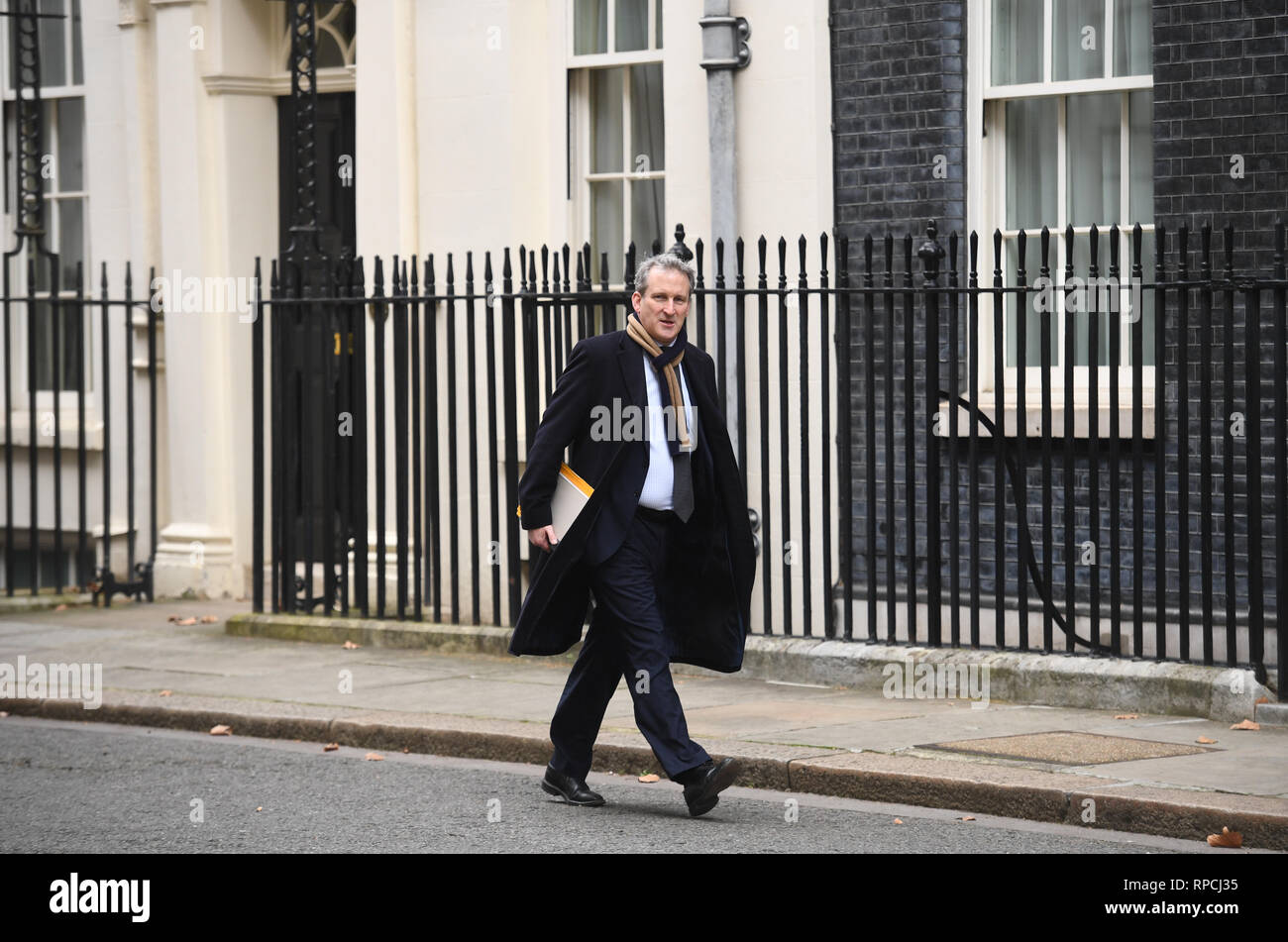 Education Secretary Damian Hinds in Downing Street, London Stock Photo ...