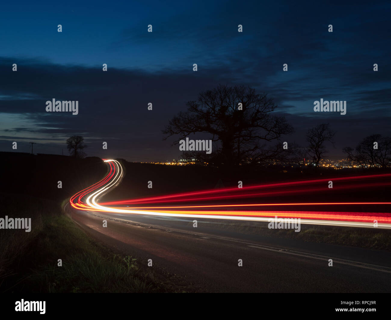 Flying down road hi-res stock photography and images - Alamy