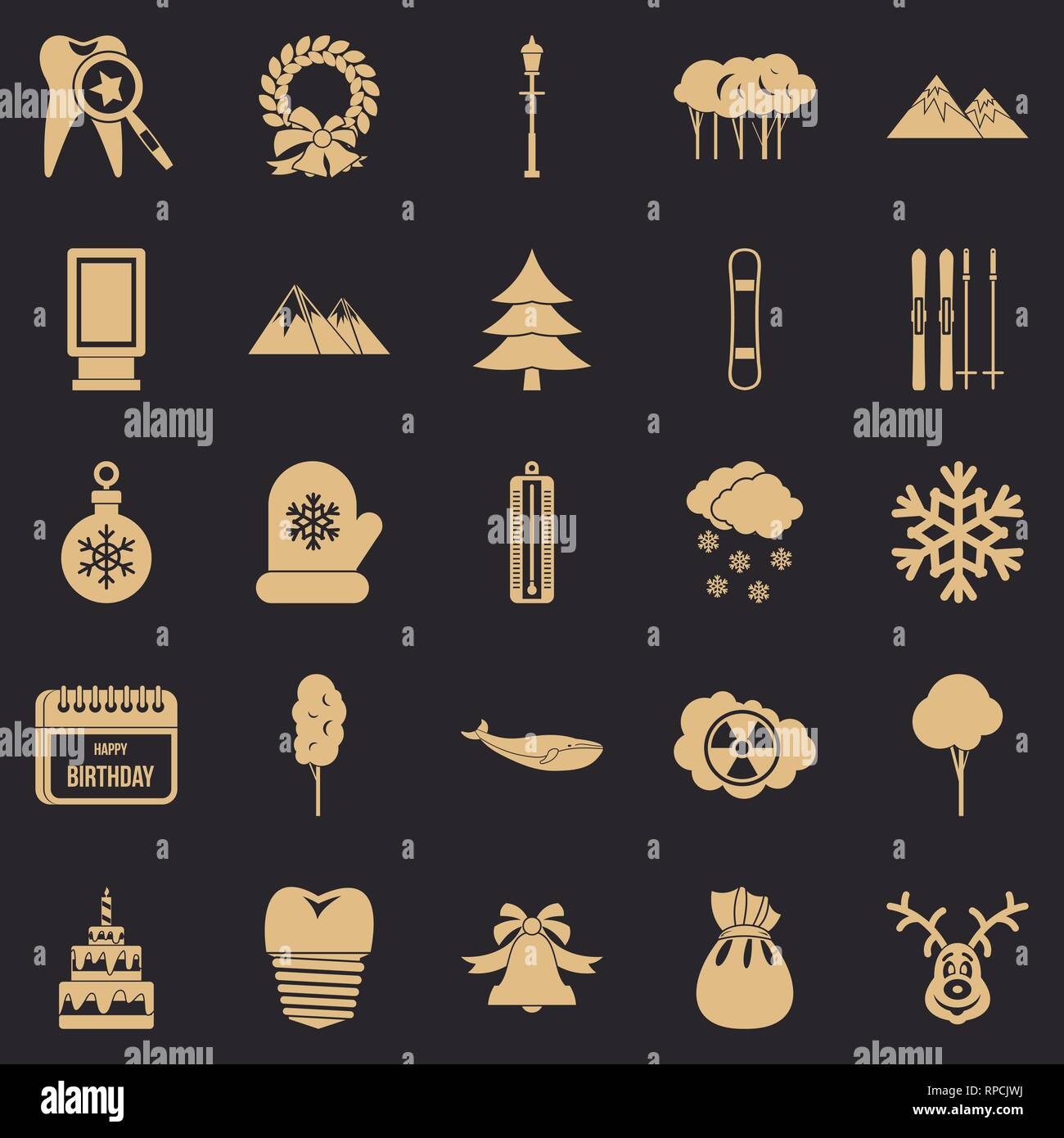 Canada cold weather Stock Vector Images - Alamy