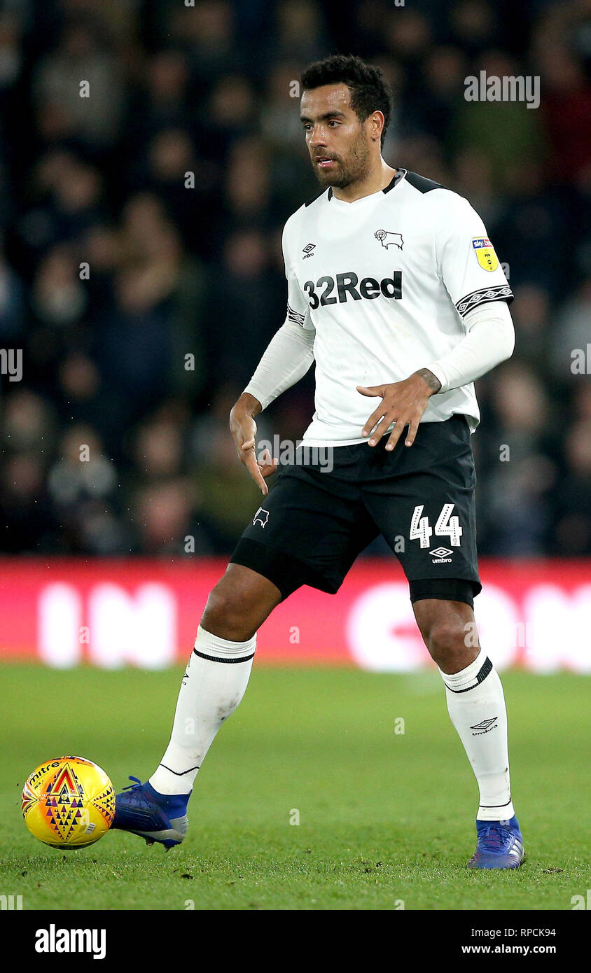 Derby County's Tom Huddlestone Stock Photo - Alamy