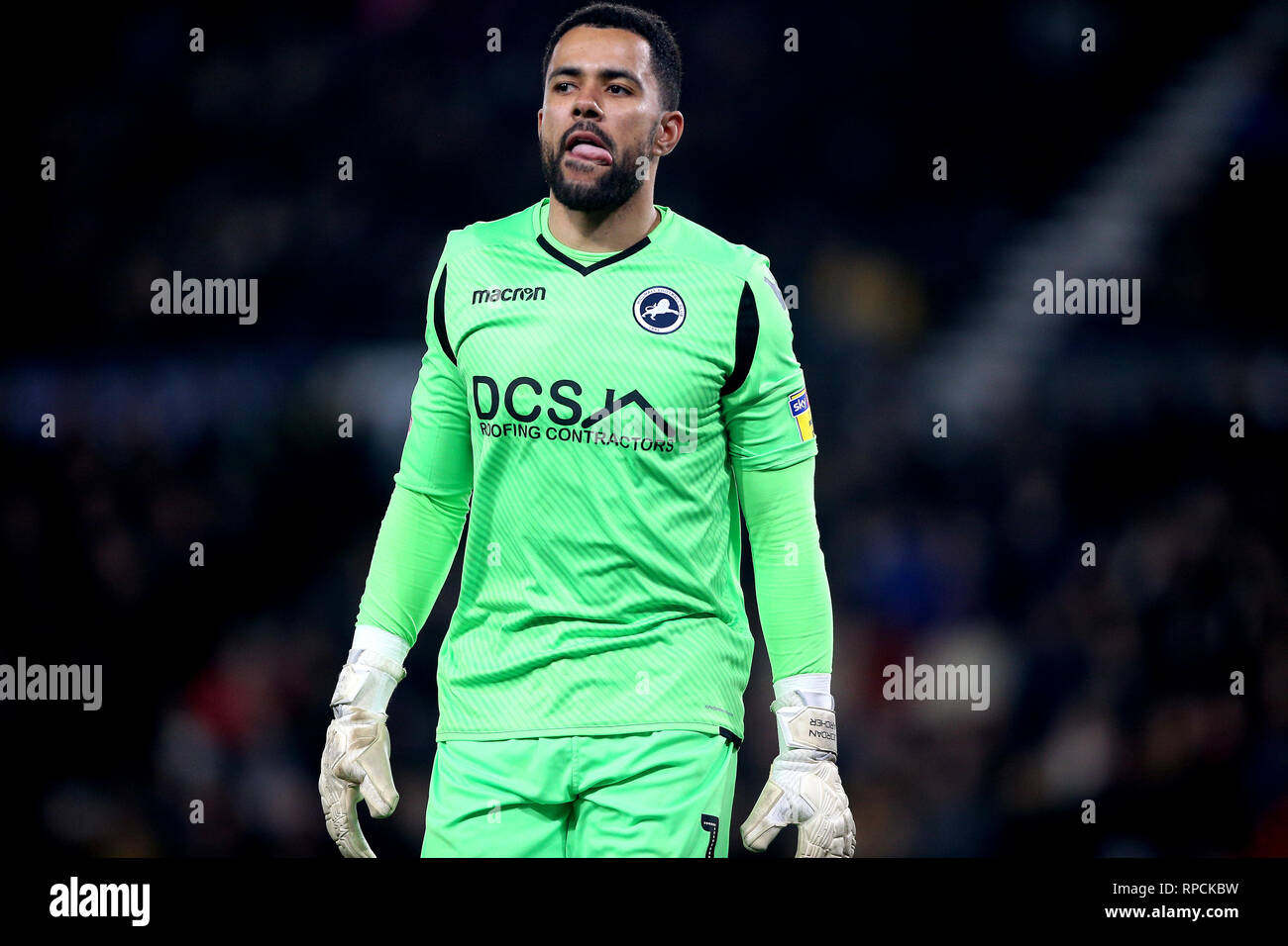 Goalkeeper jordan archer hi-res stock photography and images - Alamy