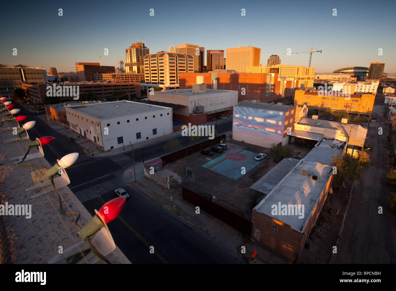 Downtown Phoenix Skyline High Resolution Stock Photography and Images ...