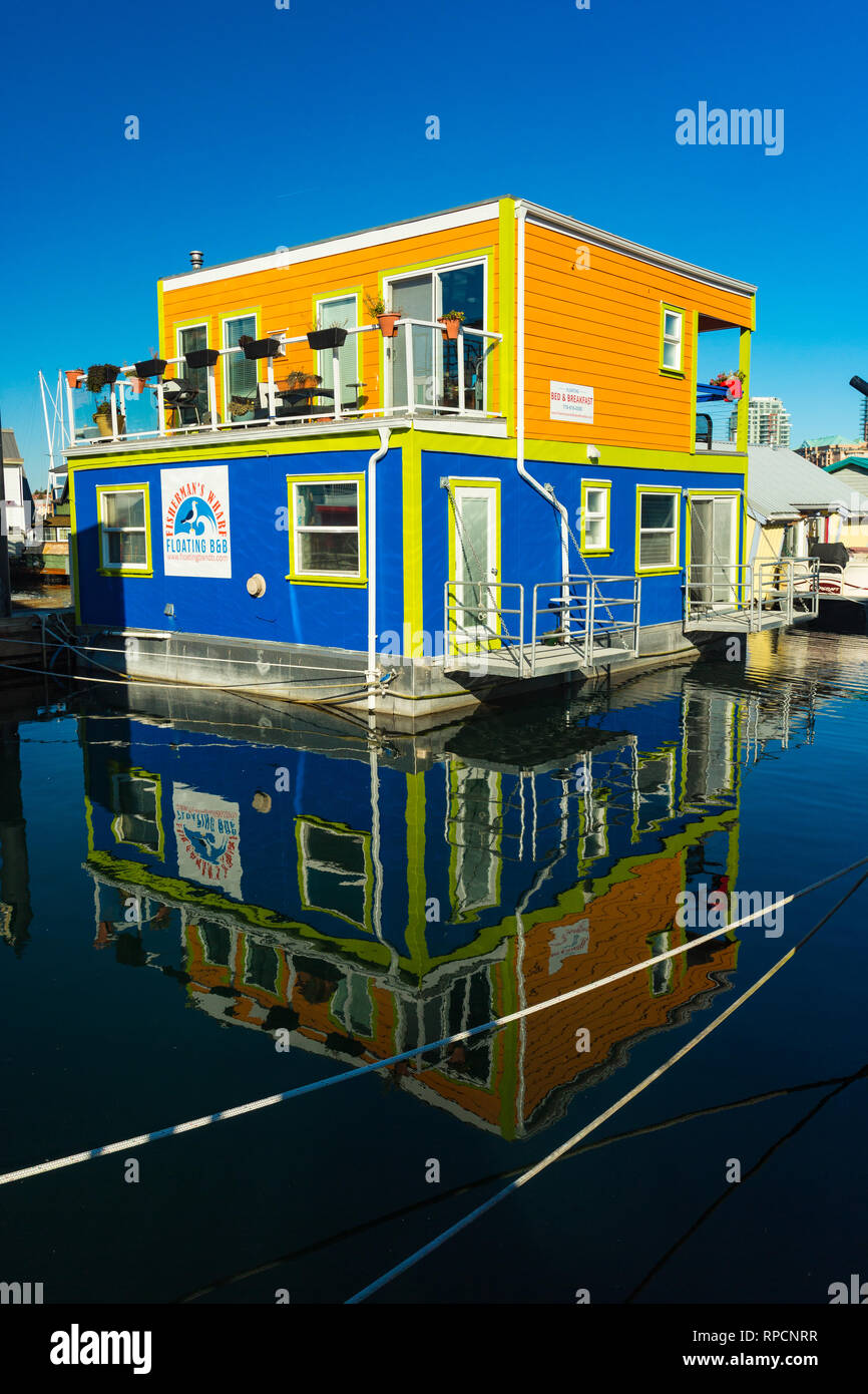 Float homes victoria british columbia hi-res stock photography and ...