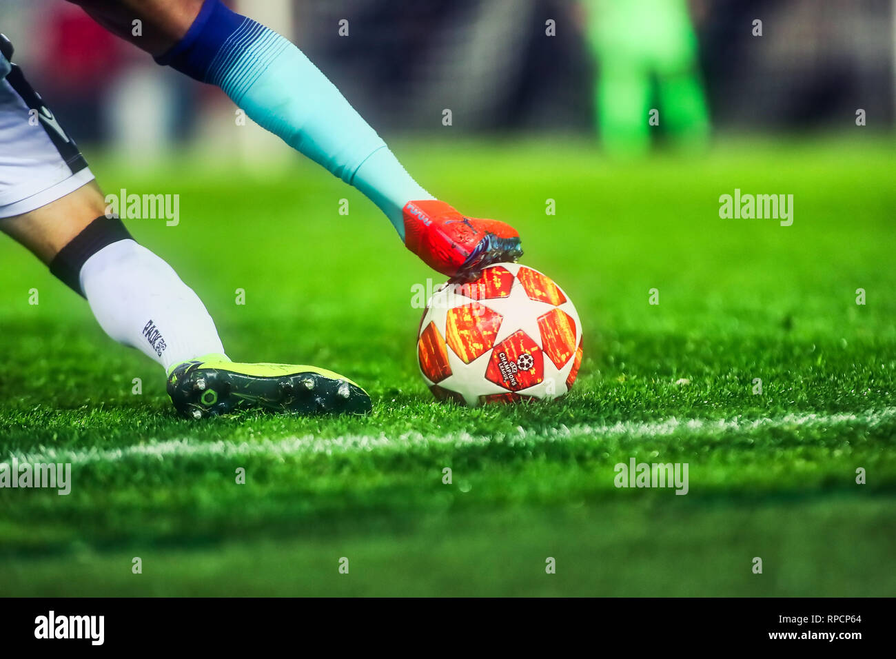Adidas uefa champions league football hi-res stock photography and ...