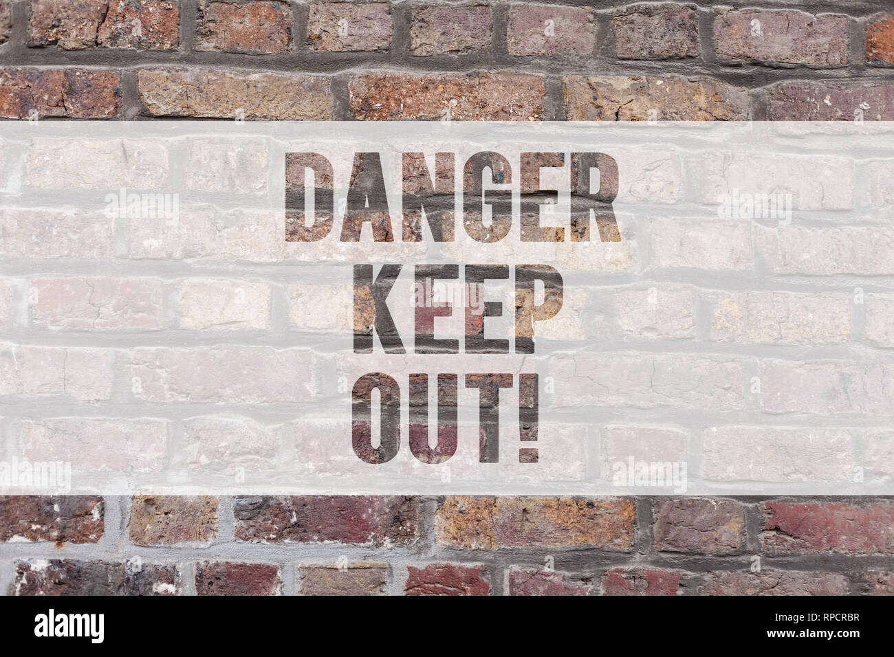 Unsafe Wall Warning Sign High Resolution Stock Photography and Images ...