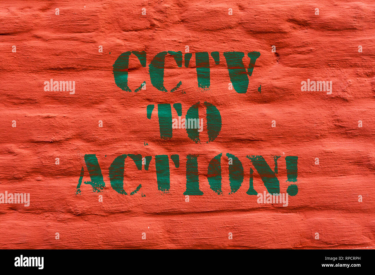 Word writing text Cctv In Action. Business concept for Selfcontained ...