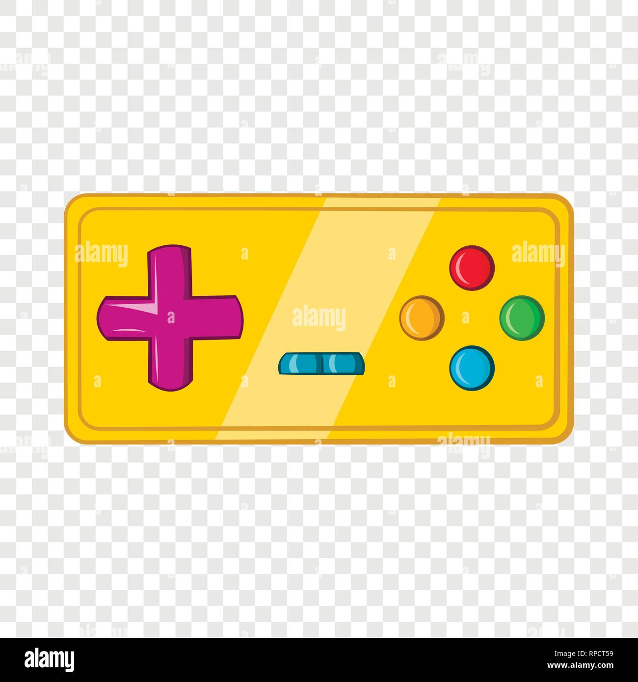 Vintage game joystick icon, cartoon style Stock Vector Image & Art - Alamy