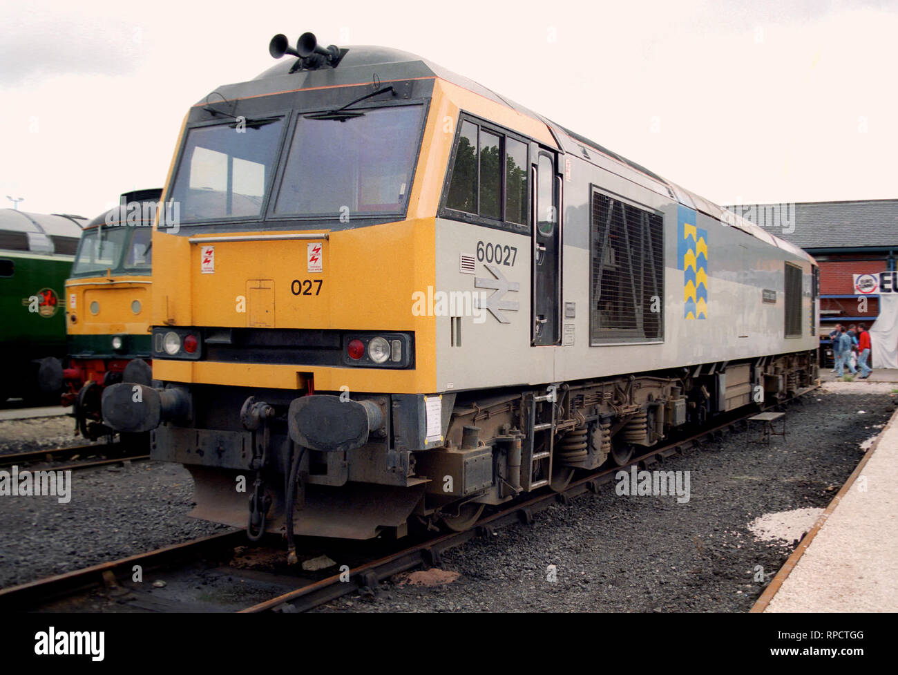 Class 60 freight locomotive at Doncaster in 1992 Stock Photo - Alamy