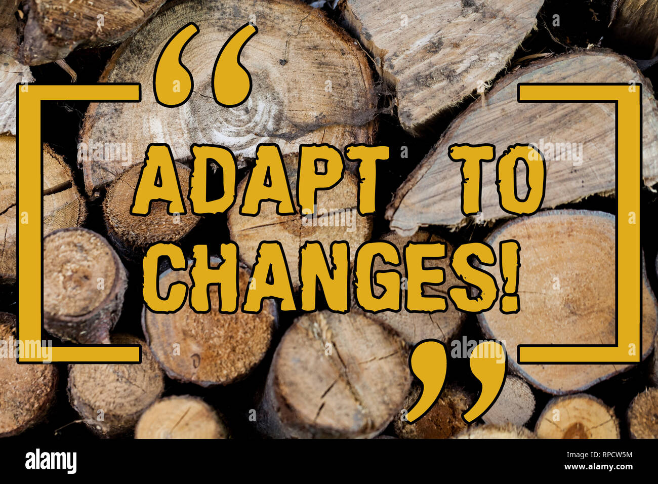 Handwriting text writing Adapt To Changes. Concept meaning change your ...