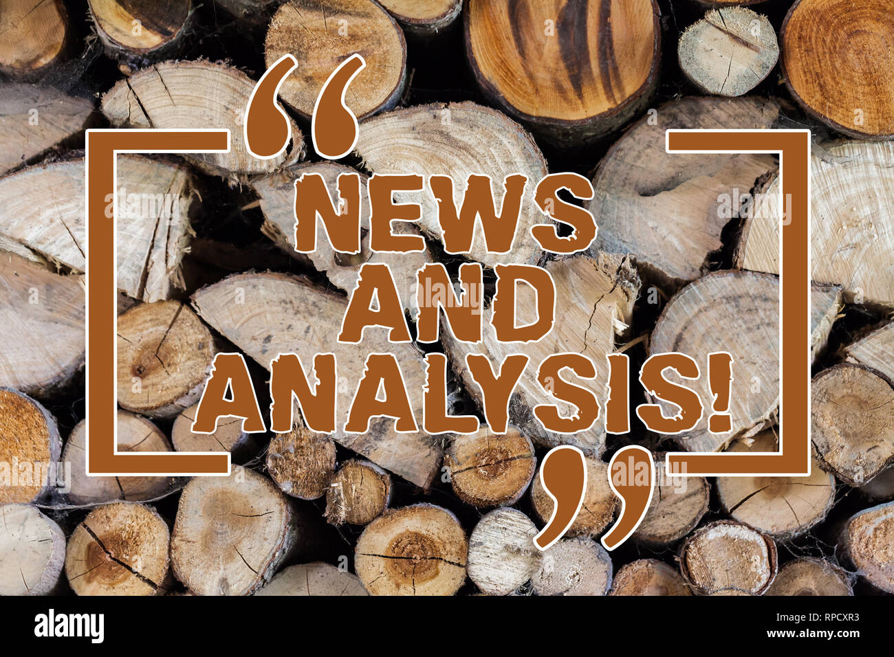 Word writing text News And Analysis. Business concept for measurement ...