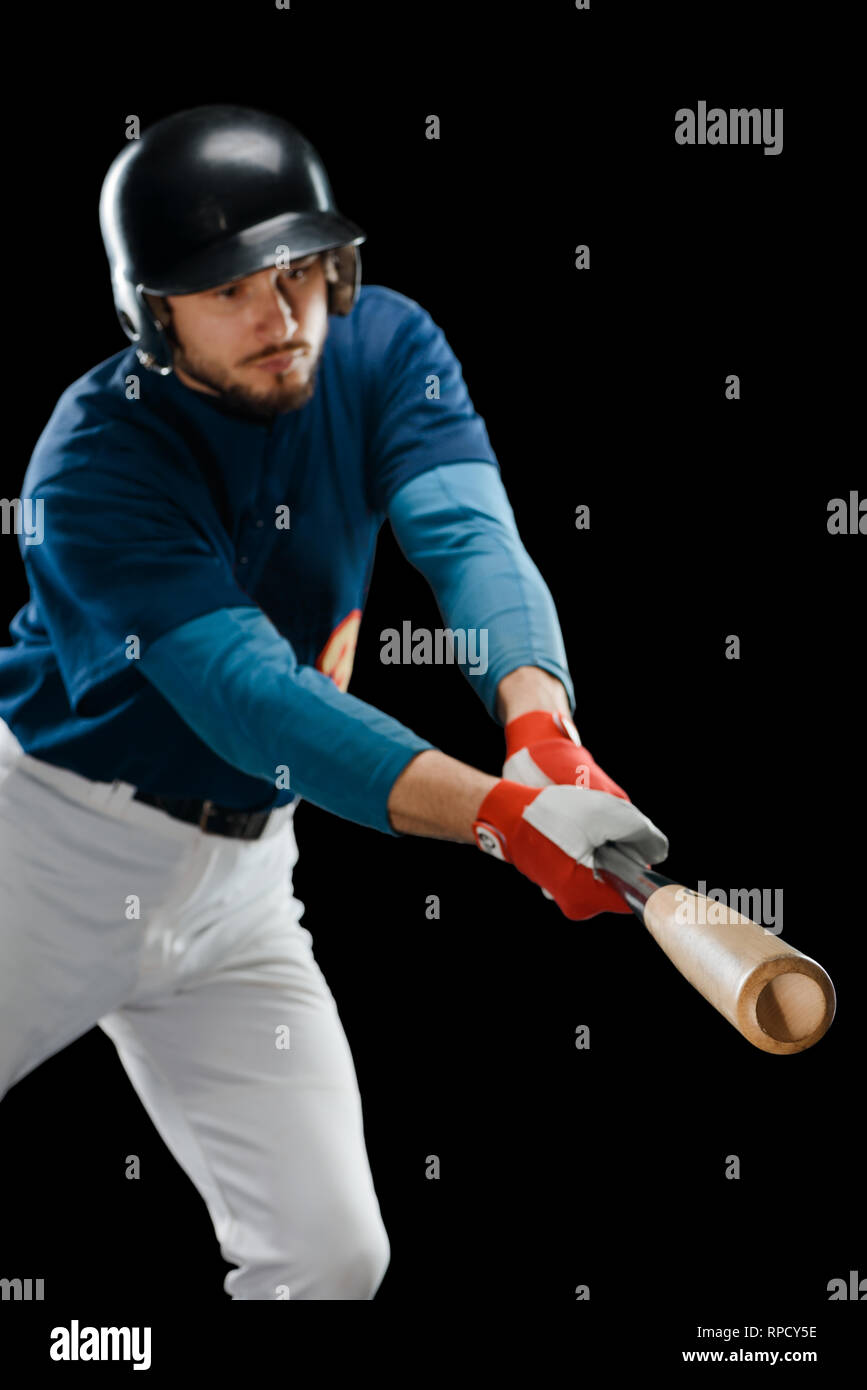 Softball player hitting hi-res stock photography and images - Alamy