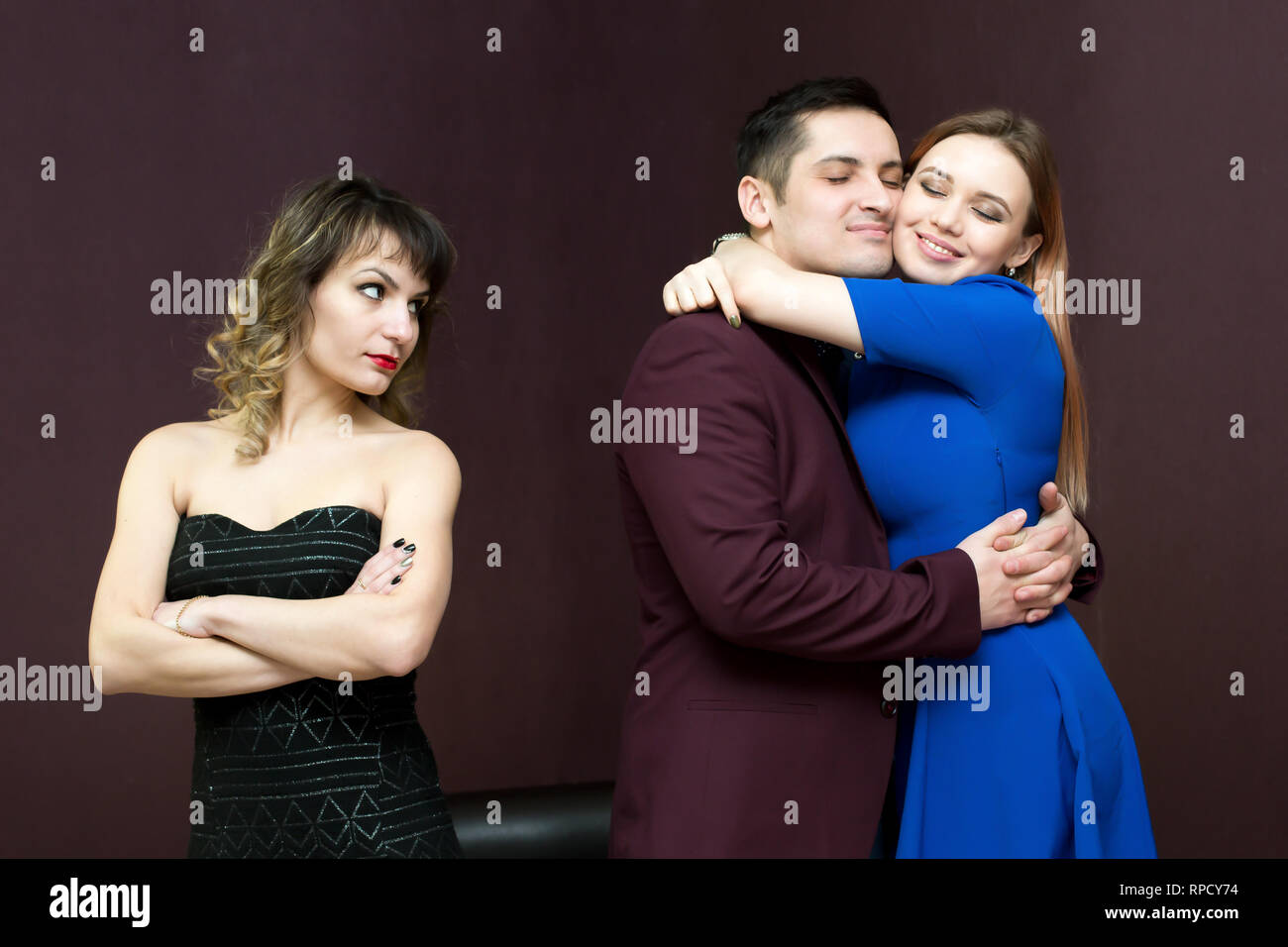 Jealous Lovers High Resolution Stock Photography and Images - Alamy