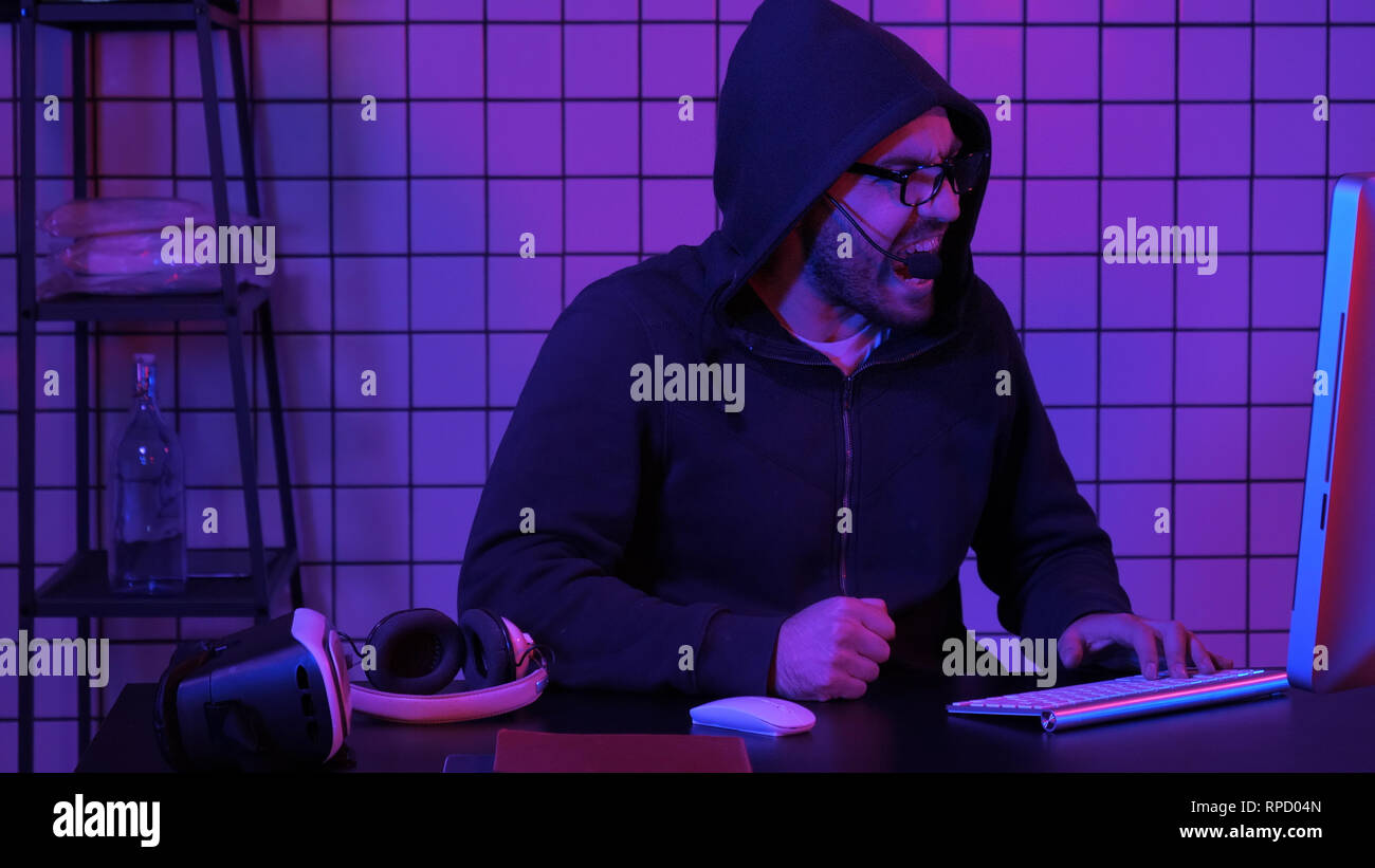 Hitting Table With Fist High Resolution Stock Photography and Images ...