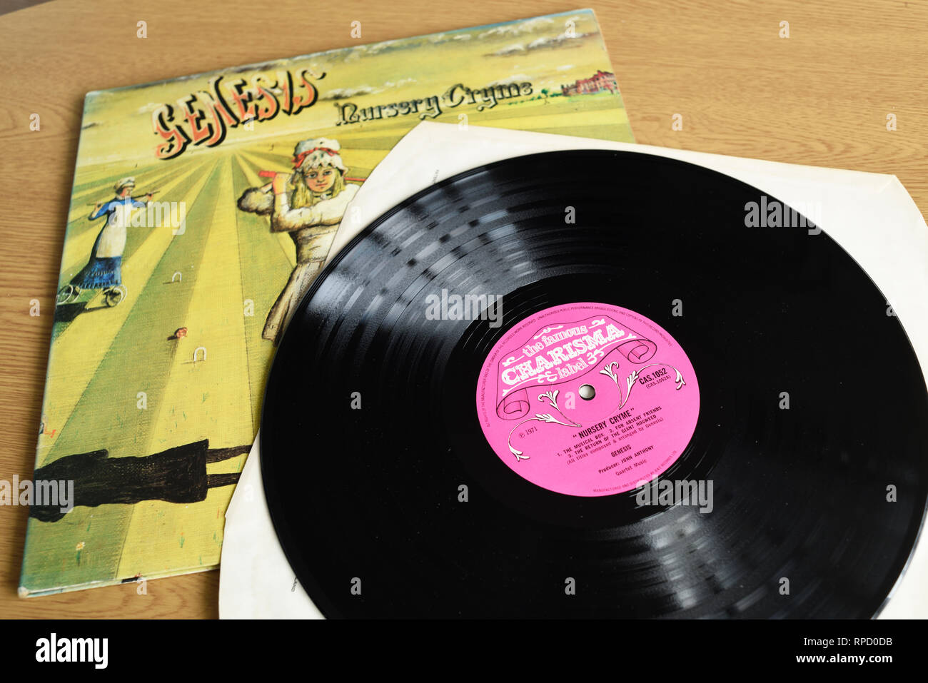 Genesis album cover hi-res stock photography and images - Alamy