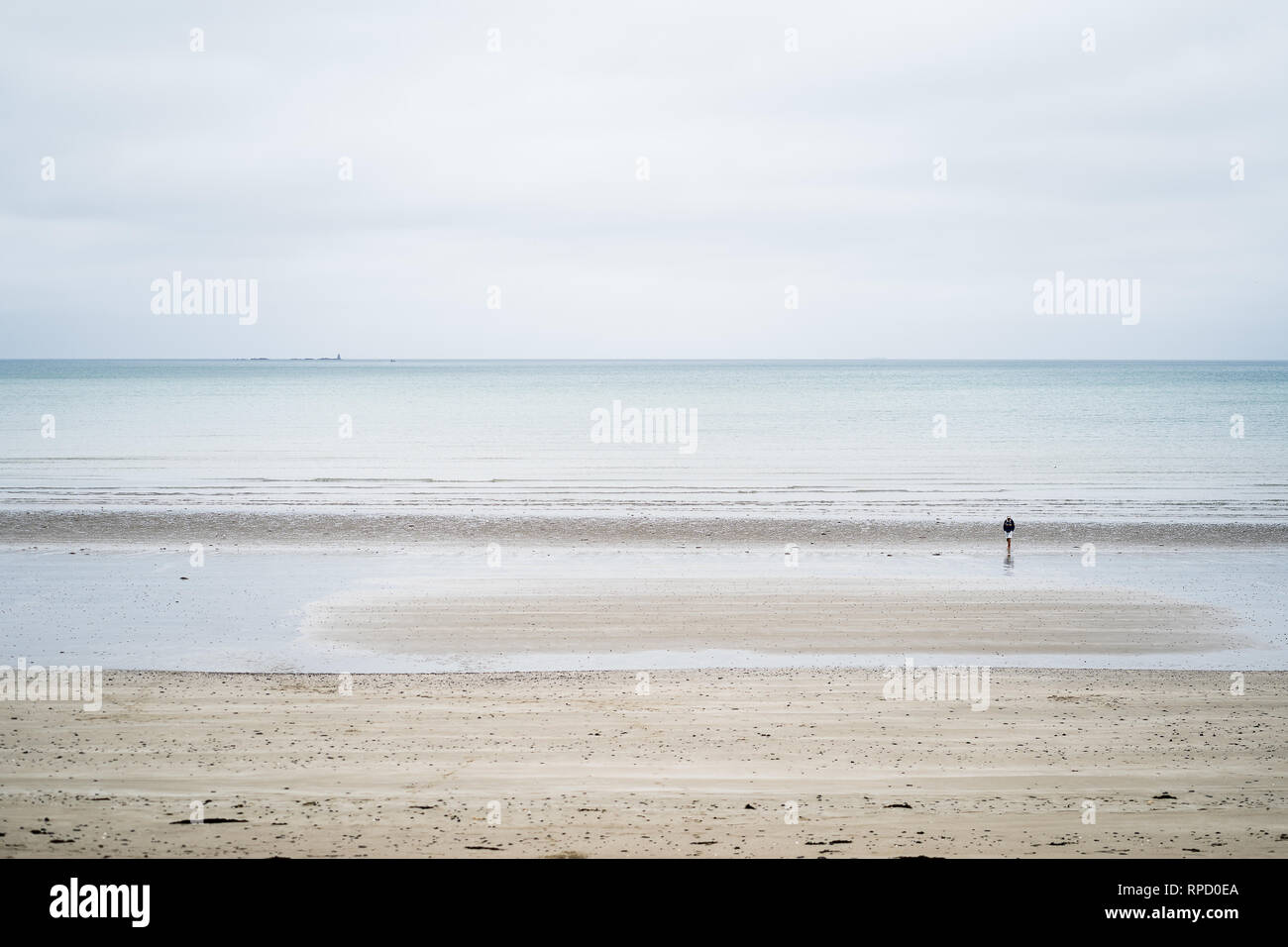 Nice landscape lonely beach hi-res stock photography and images - Alamy