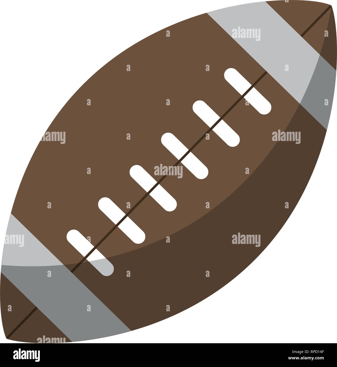 American football ball symbol Stock Vector Image & Art - Alamy