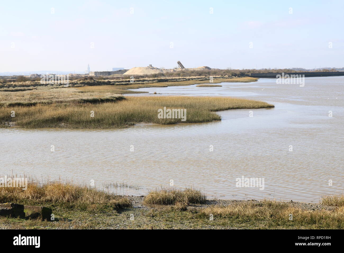 Cliffe Pools , Kent Stock Photo - Alamy