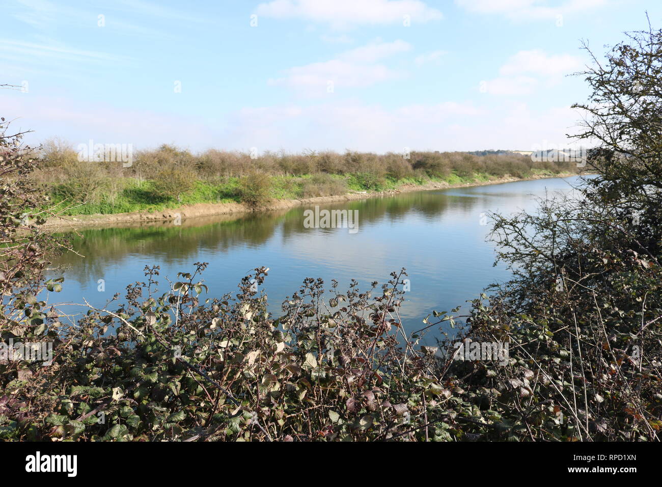 Cliffe Pools , Kent Stock Photo - Alamy