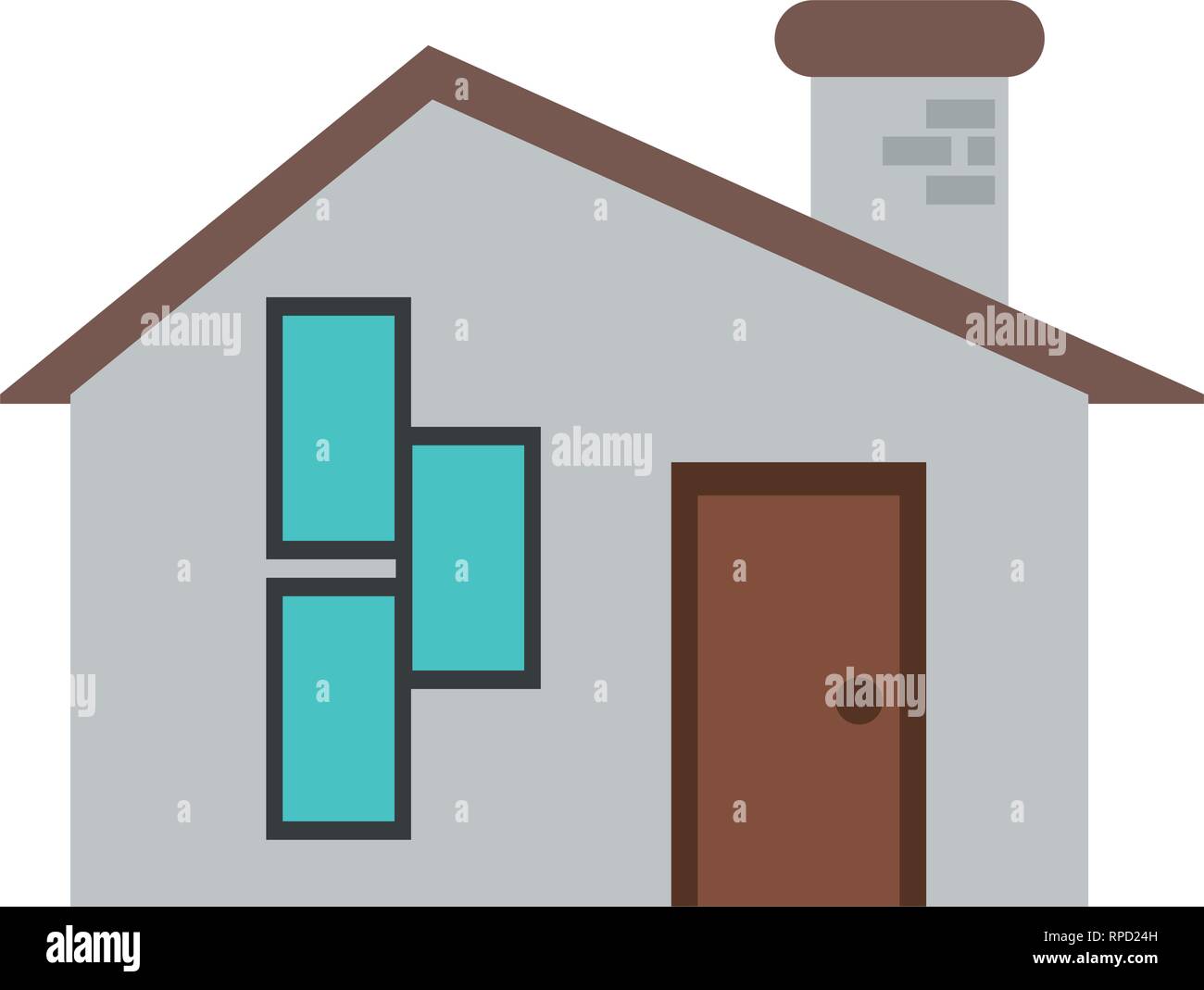 Real estate house Stock Vector Image & Art - Alamy