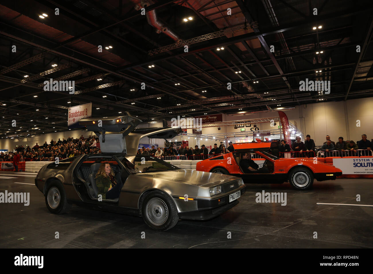 Delorean DMC-12 & Bricklin SV-1 at the London Classic Car Show 2019 ...
