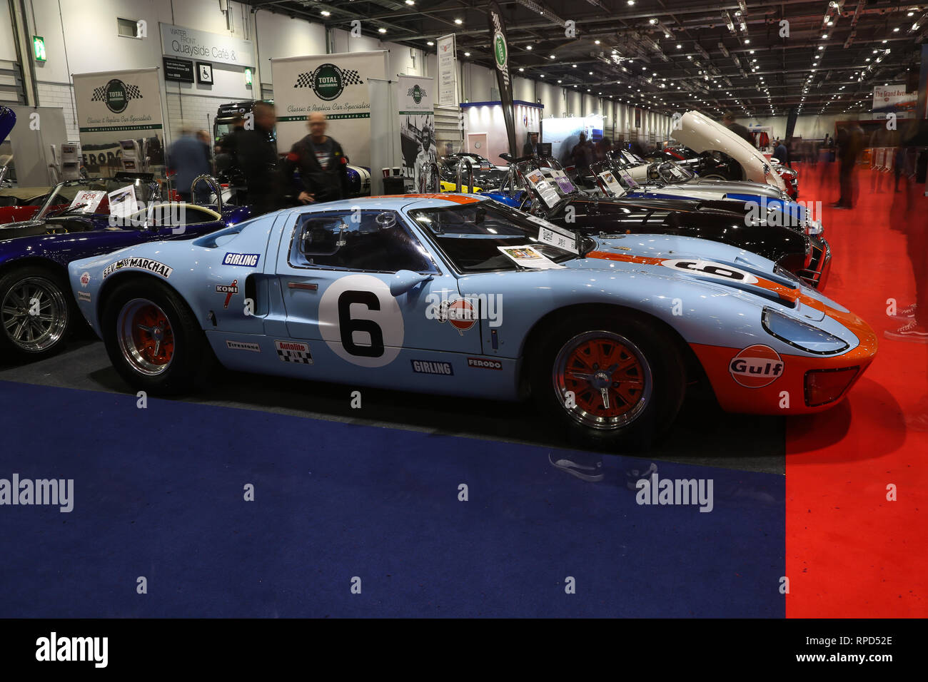 TSC Ford GT40 Replica at the London Classic Car Show 2019 Stock Photo ...