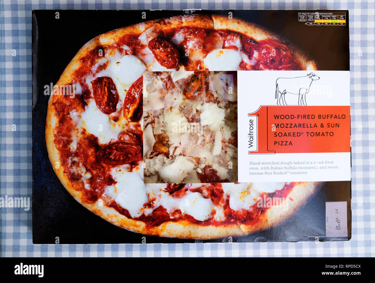 Waitrose 1 wood-fired buffalo Mozzarella and sun soaked tomato pizza ...
