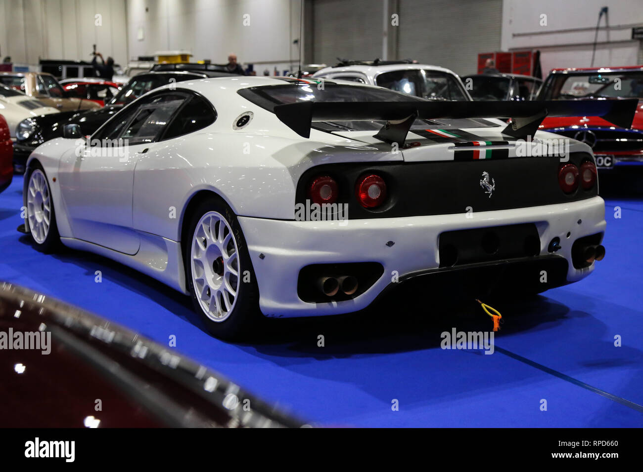 Ferrari 360 Modena GTC at the London Classic Car Show 2019 Stock Photo ...