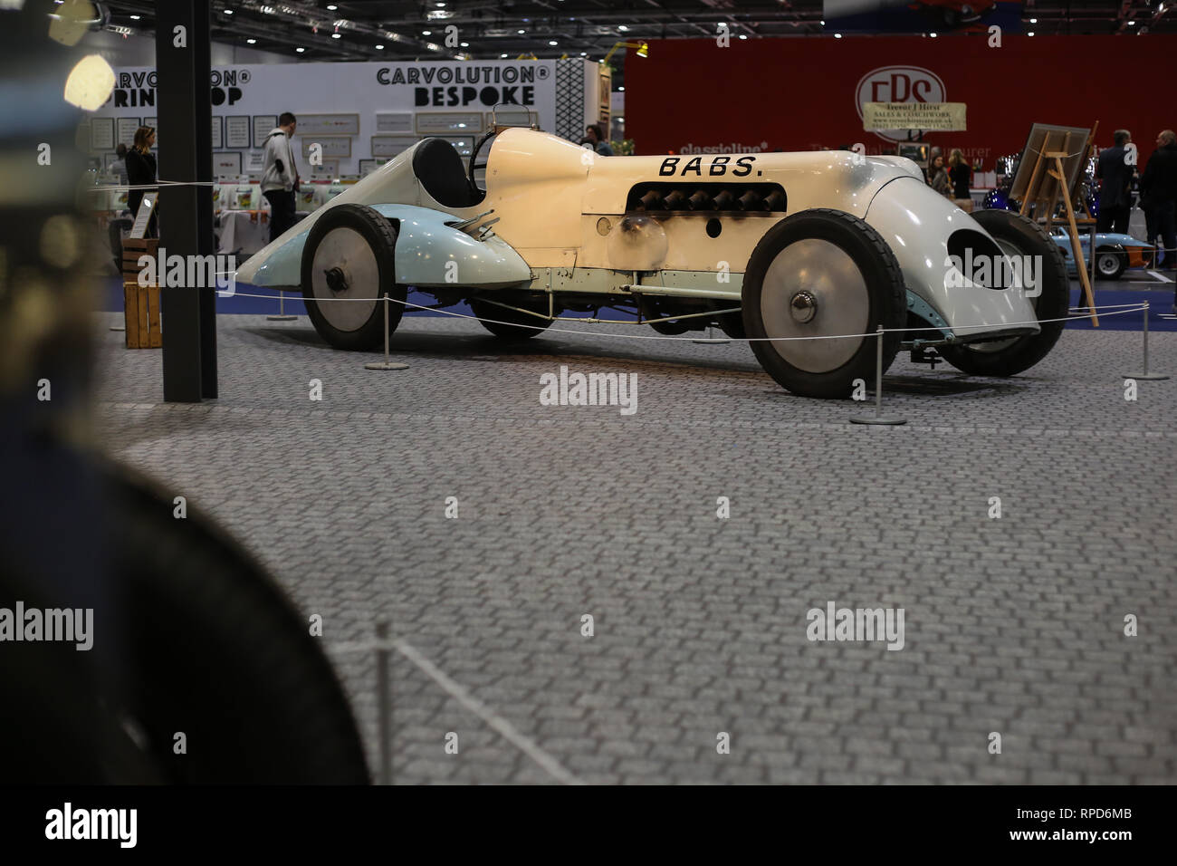 The BABS Land Speed Record Car at the London Classic Car Show 2019 ...