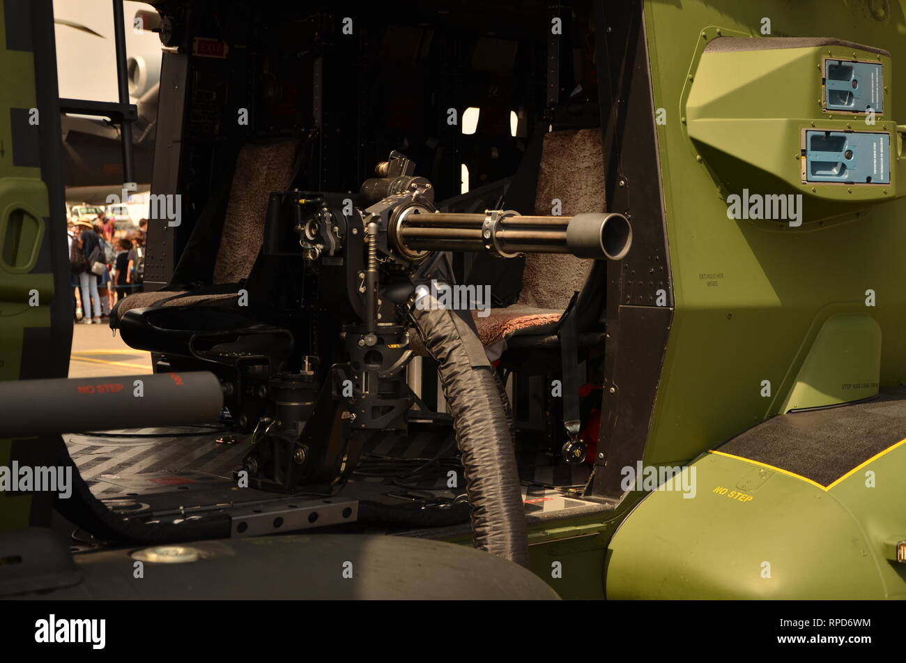 Minigun hi-res stock photography and images - Alamy