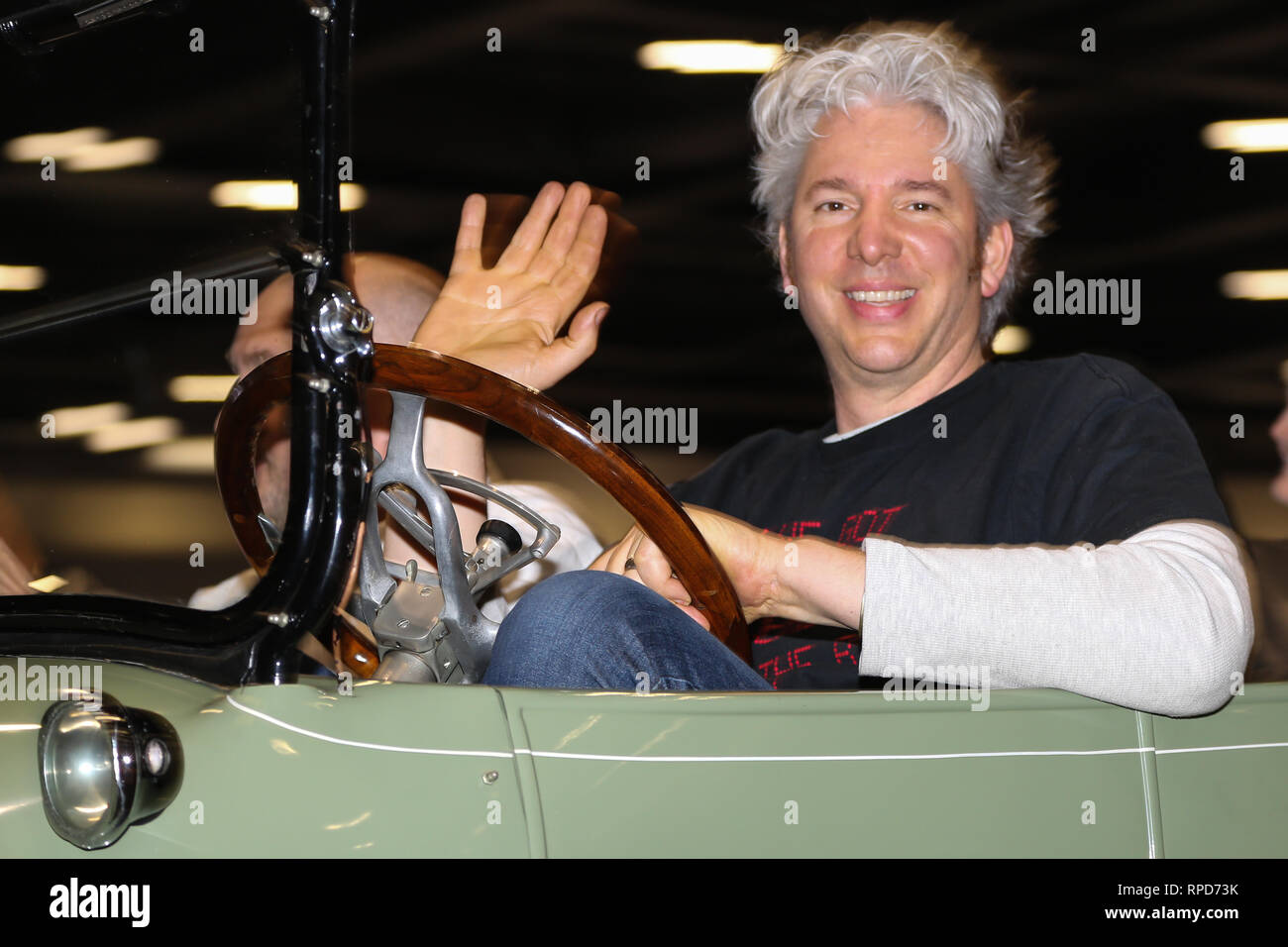 Edd China at the London Classic Car Show 2019 Stock Photo - Alamy