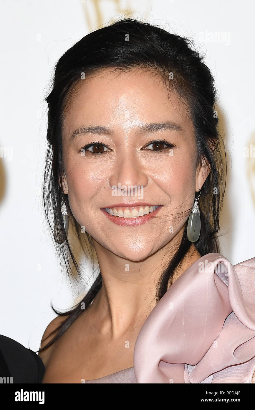 Elizabeth Chai Vasarhelyi attends the EE British Academy Film Awards at ...
